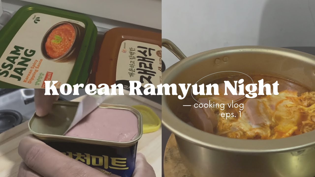 Instant Korean Ramyun | Cooking Series Eps. 1 - YouTube