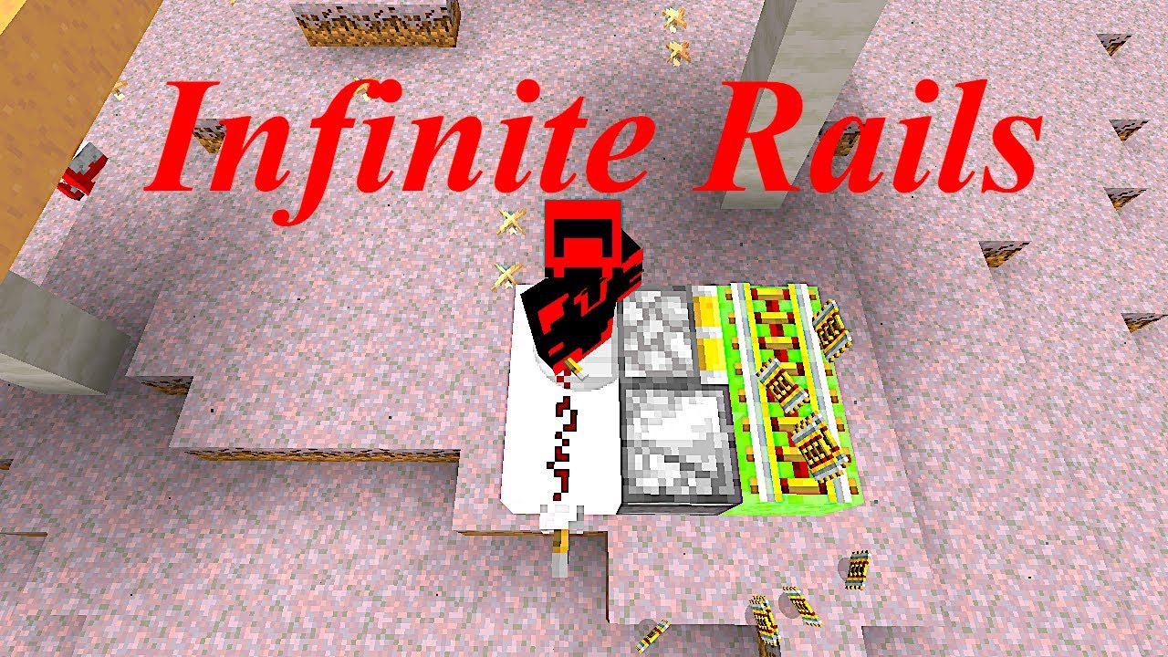 Infinite Rails Glitch | Minecraft 1.16.2 - YouTube