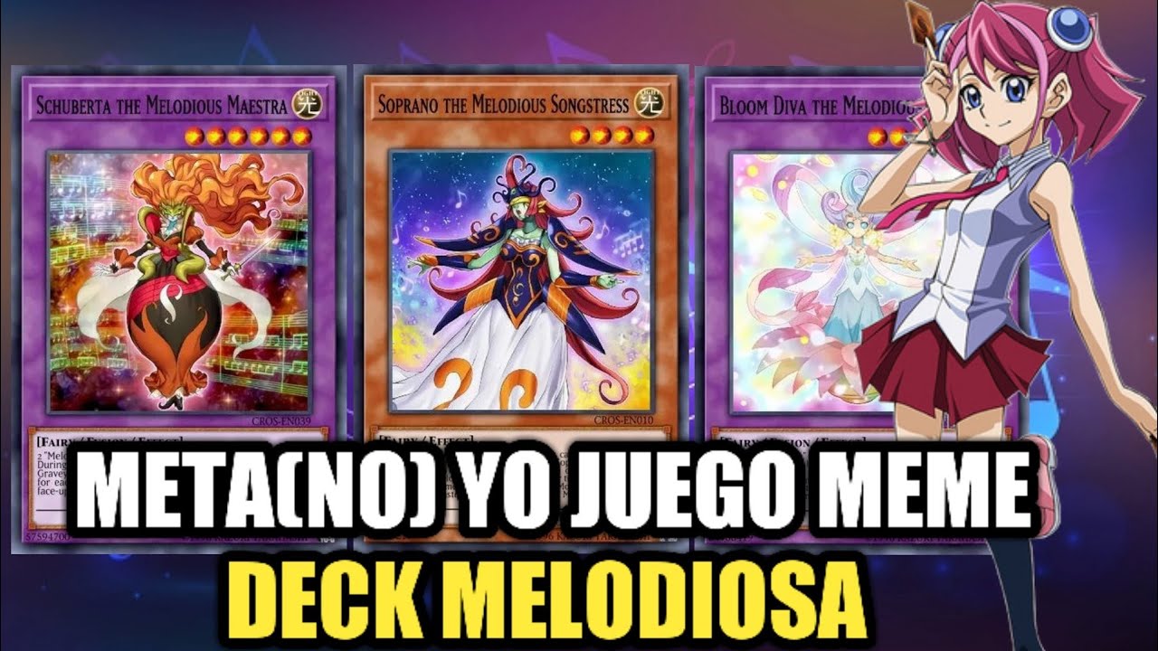 DECK MELODIOSA(Melodious)/PURA FUSIÓN - CANTANTE & MAESTRAS |YU-GI-OH ...