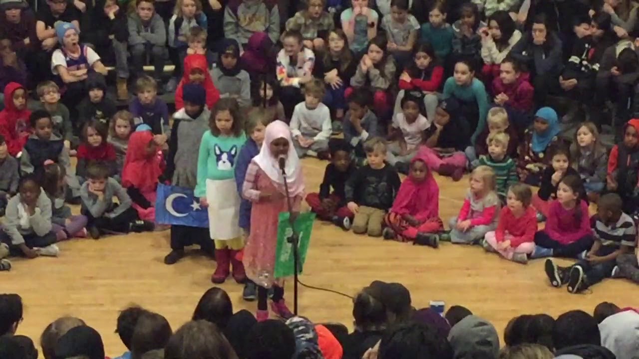Waving Flag Student Flags - YouTube