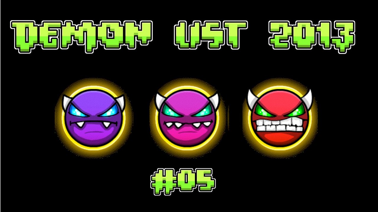 Demon List 2013 #5 Geometry Dash EP #153 - YouTube
