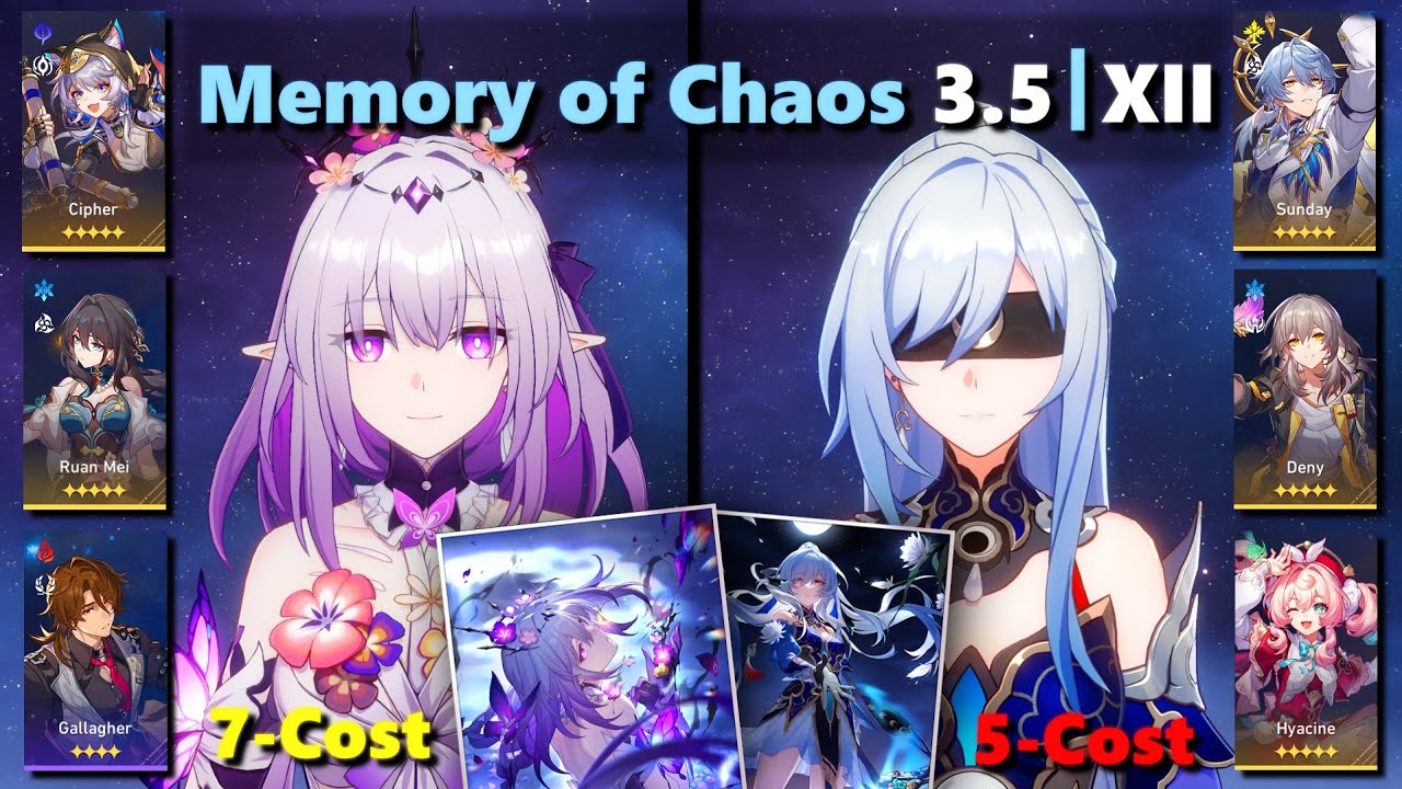 [HSR] Memory of Chaos 3.5 F12 | E0S1 Castorice + E0S1 Jingliu x E0S1 ...