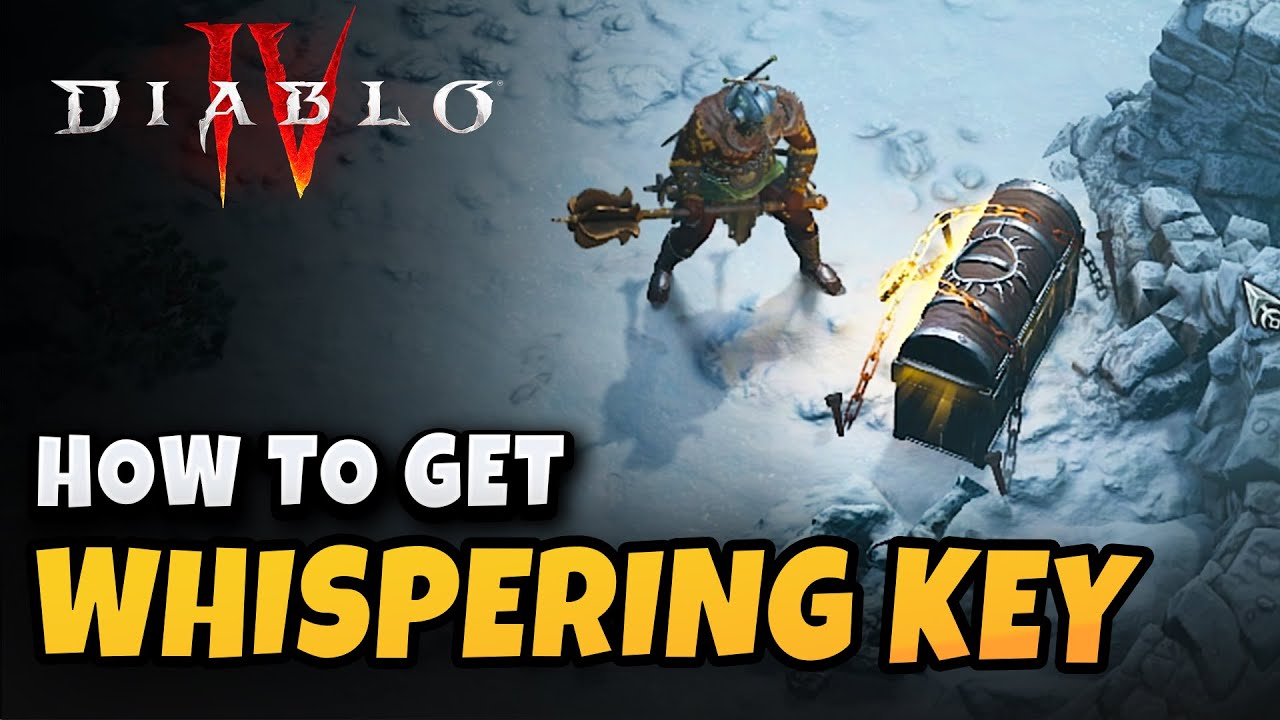 How to get Whispering Key to Open Silent Chest | Diablo 4 - YouTube