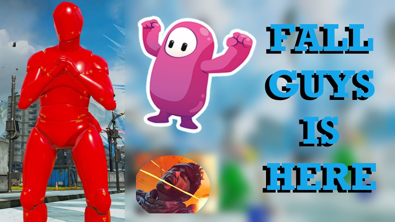Fall Guys In Apex Legends - Dummies Big Day September Soiree - YouTube