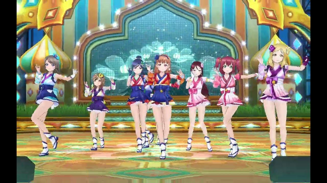 KOKORO Magic "A to Z" (Aqours, Shorter Skirt(0.75), Mijuku DREAMER Costume)[16:10][SIFAS MV ...