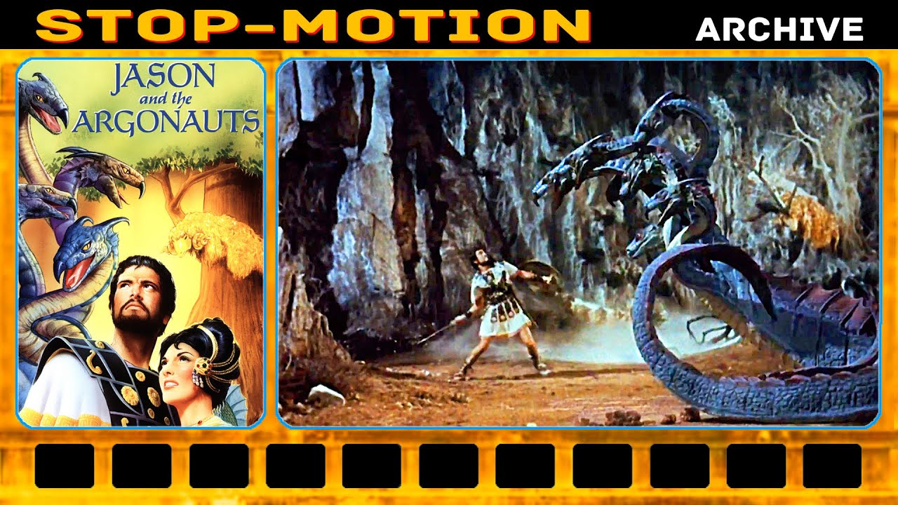 Jason and the Argonauts (1963) Stop-Motion shots of Hydra - YouTube