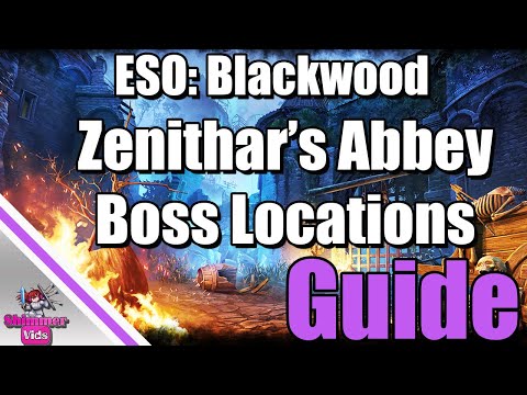 ESO: Zenithar's Abbey Boss Locations - YouTube