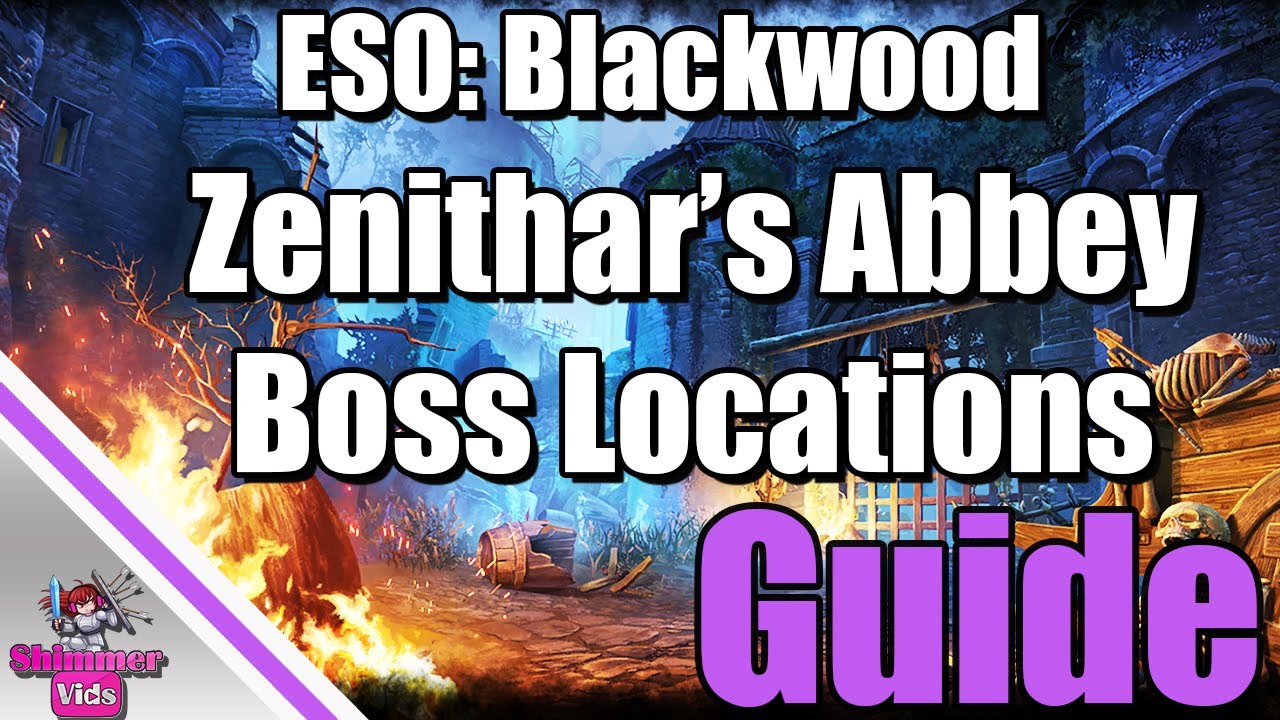ESO: Zenithar's Abbey Boss Locations - YouTube