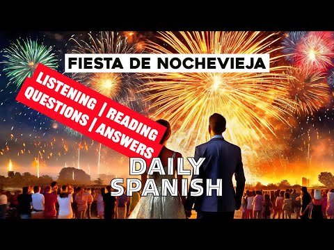 Fiesta de Nochevieja | Daily Spanish | Listening | Reading - YouTube
