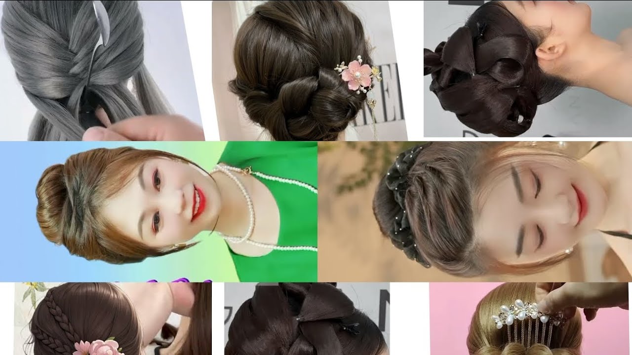 Easy Hairstyles for Everyday | Simple Hair Tutorials - YouTube