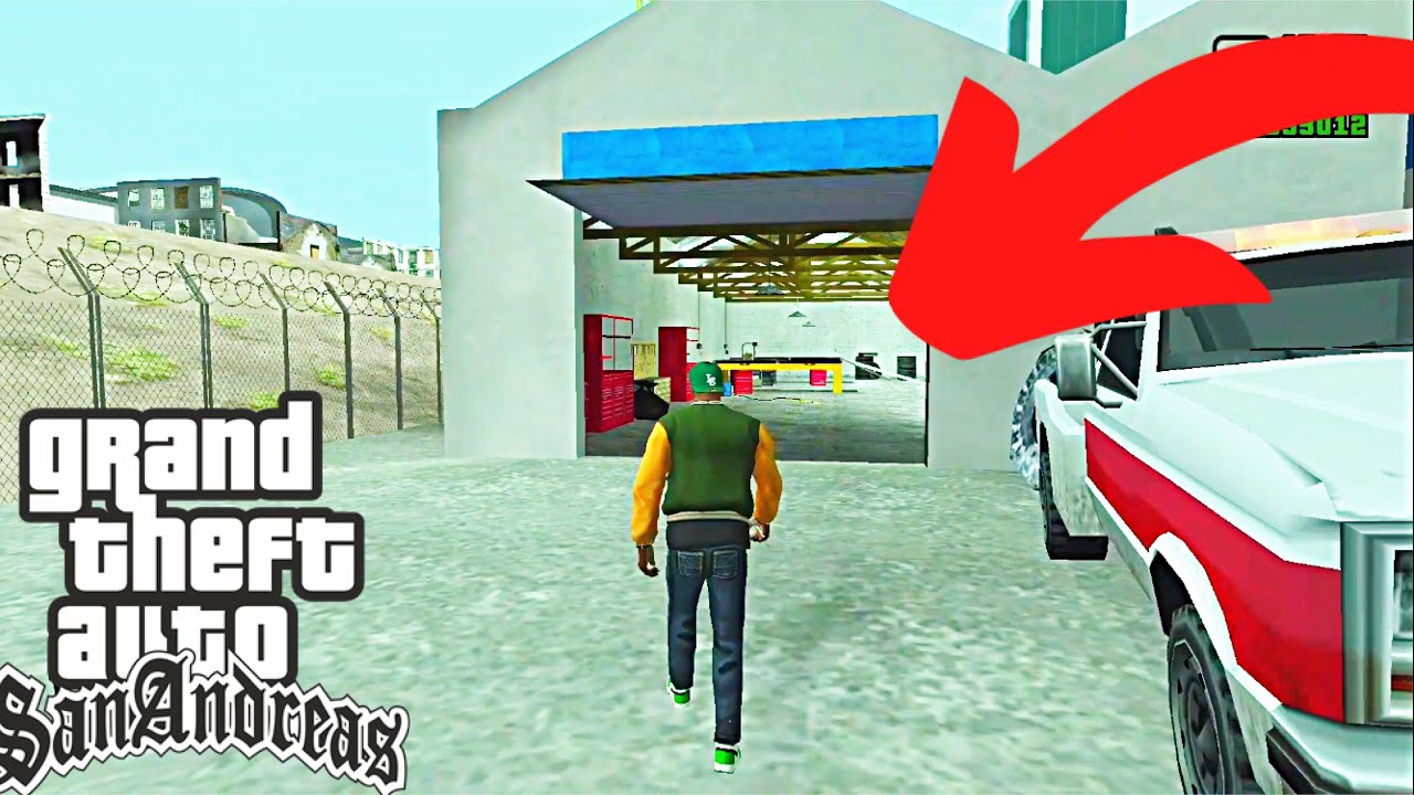 GTA San Andreas Open Garage Interior in Doherty Mod Showcase Gameplay ...