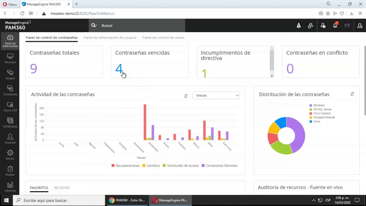 Manage Engine PAM 360 – Tome el control y la Administración del Acceso ...