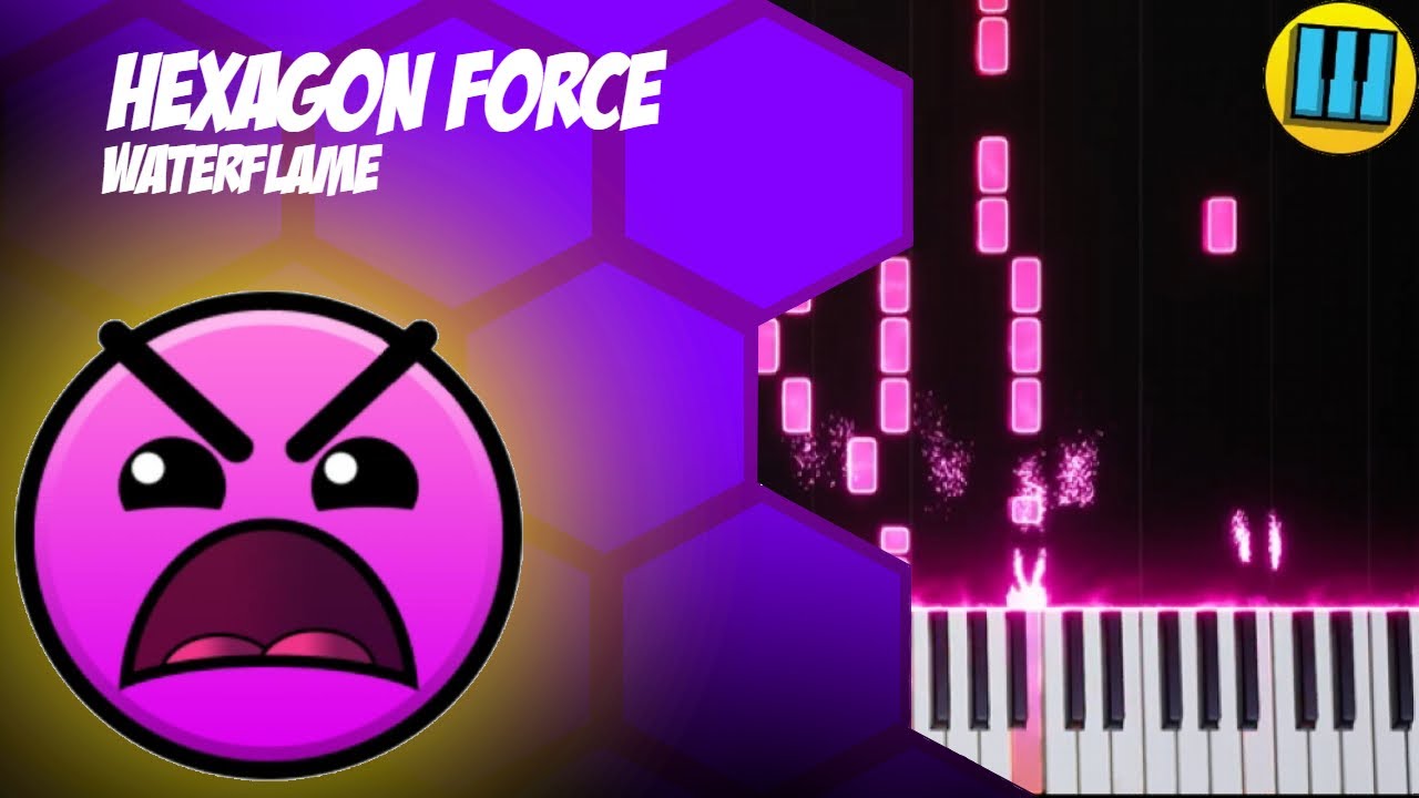 Waterflame - Hexagon Force | Piano Tutorial - YouTube