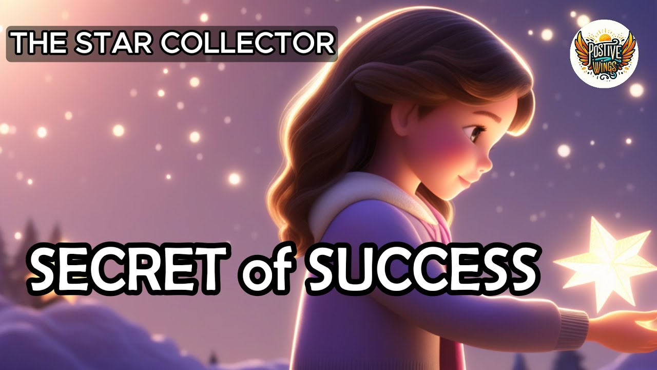 THE STAR COLLECTOR || MOTIVATIONAL ANIMATED STORY || POSITIVE WINGS ...