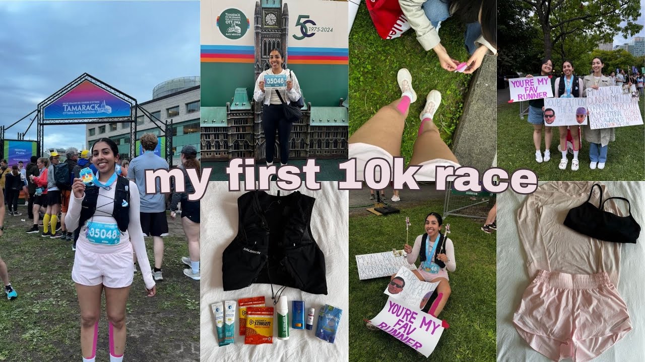 MY FIRST 10K RACE!! - YouTube