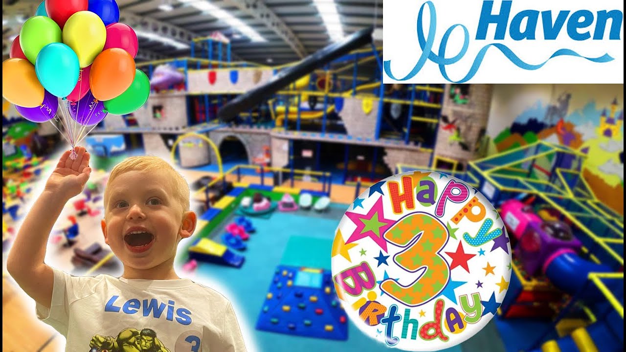 Lewis’s 3rd Birthday at Haven! Soft Play, Amusements & Disco Fun! - YouTube