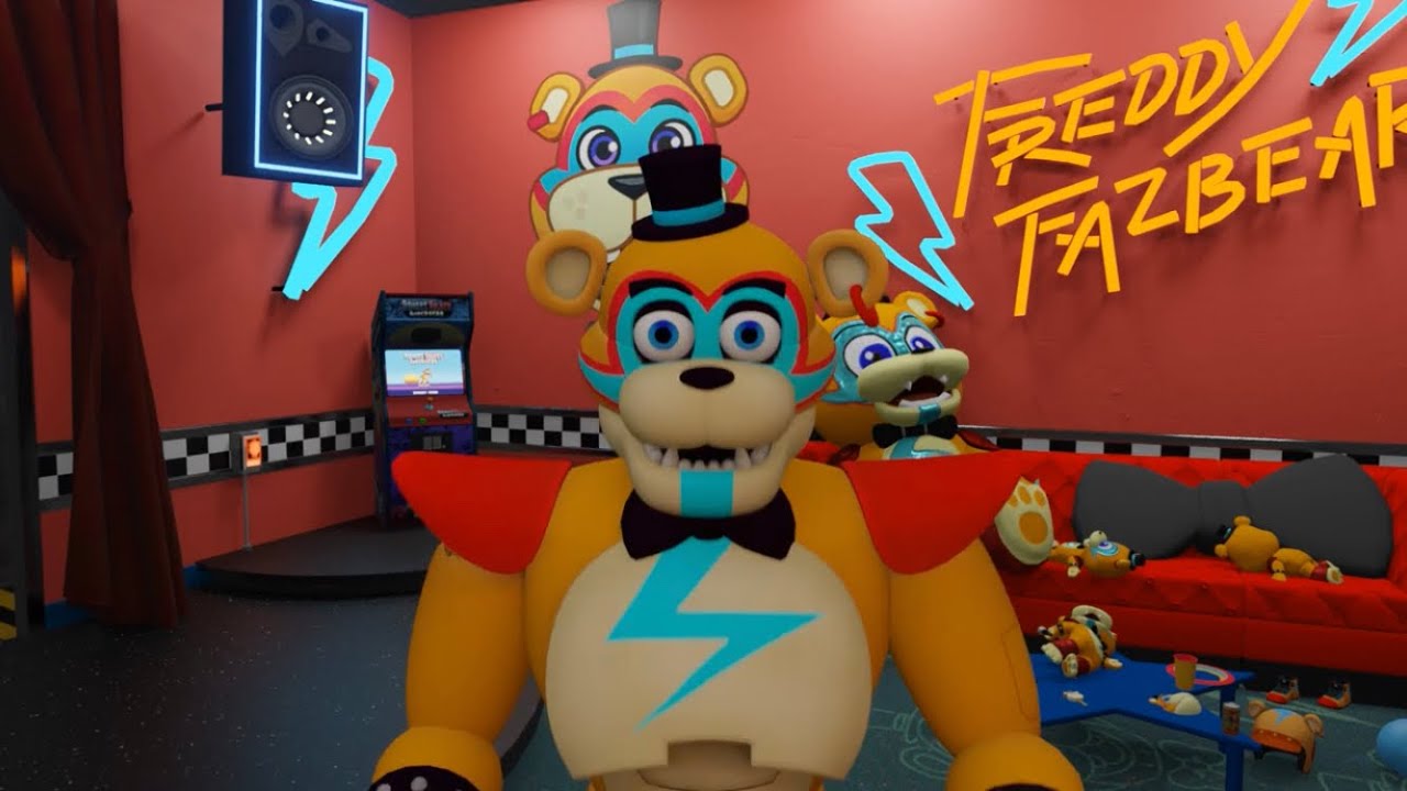 Glamrock Freddy Animation Test [BLENDER] - YouTube