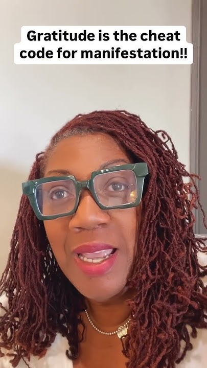 Gratitude is the cheat code to manifestation - YouTube