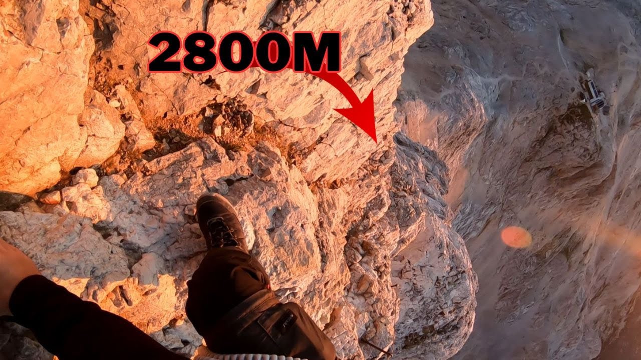 Solo Climbing in the Alps Without Safe Rope - YouTube