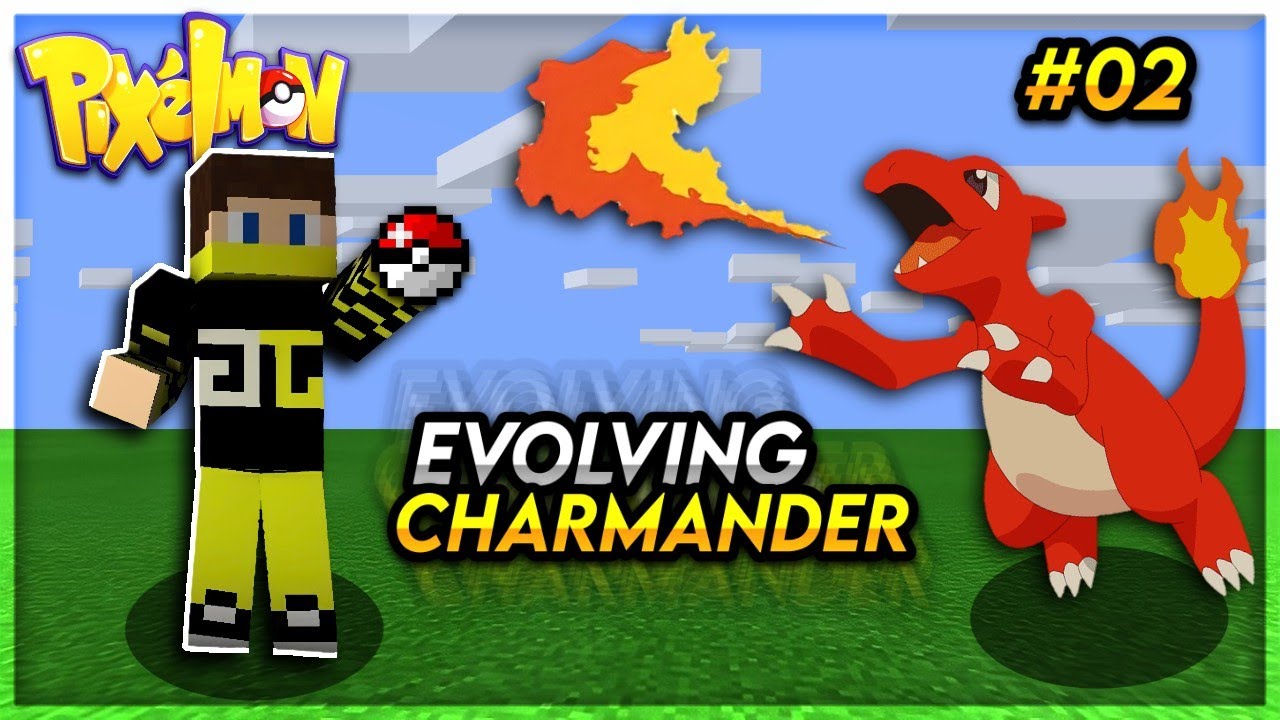 EVOLVING CHARMANDER AND CATCH POKEMON | #PART 2 | MINECRAFT PIXELMON PE ...