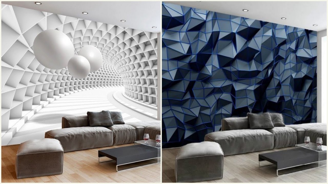 3D Wallpaper Designs For Modern Home Wall Decoration Designs Living ...