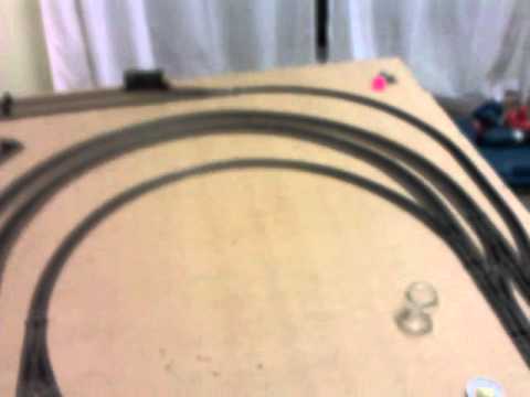 012 - Hornby 00 Track Layout - YouTube