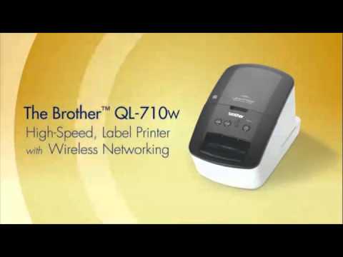 Brother QL710W Introduction - YouTube