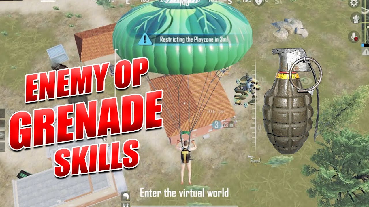 Enemy Op Grenade Skills | Bgmi 2vs4 gameplay - YouTube