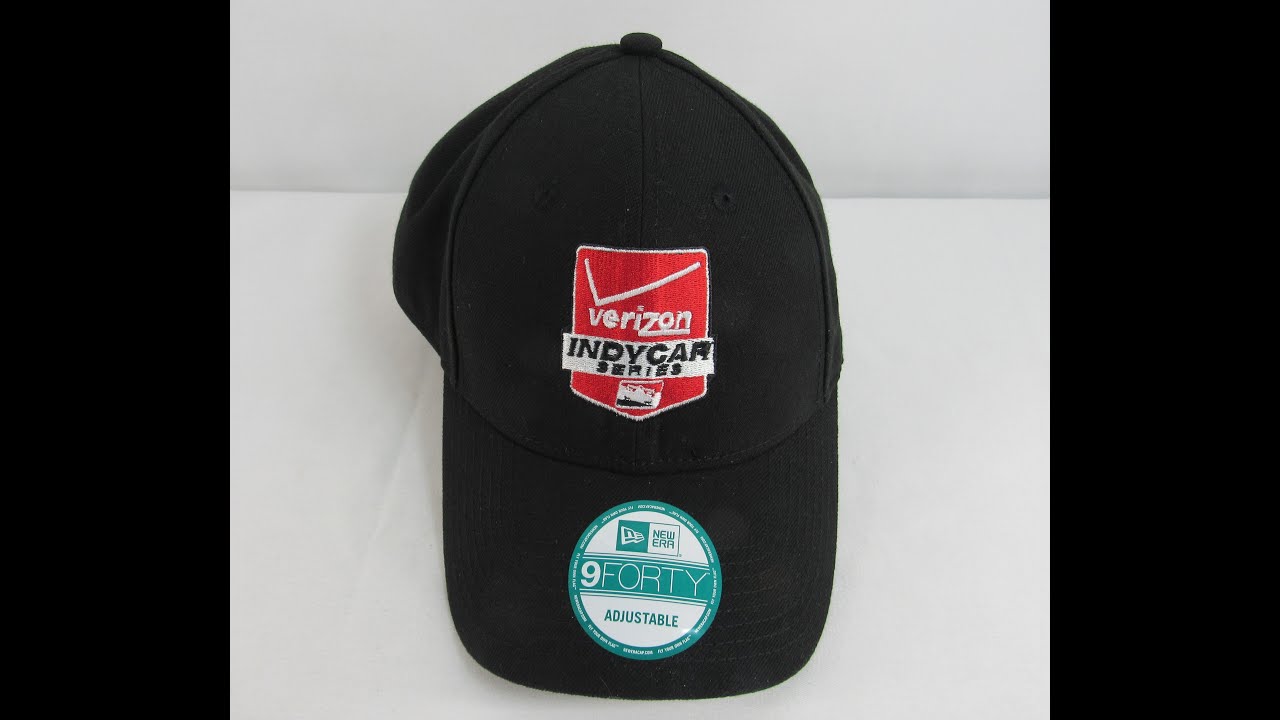 Verizon IndyCar Series Hat Adjustable Strap New Era 9Forty Cap - YouTube