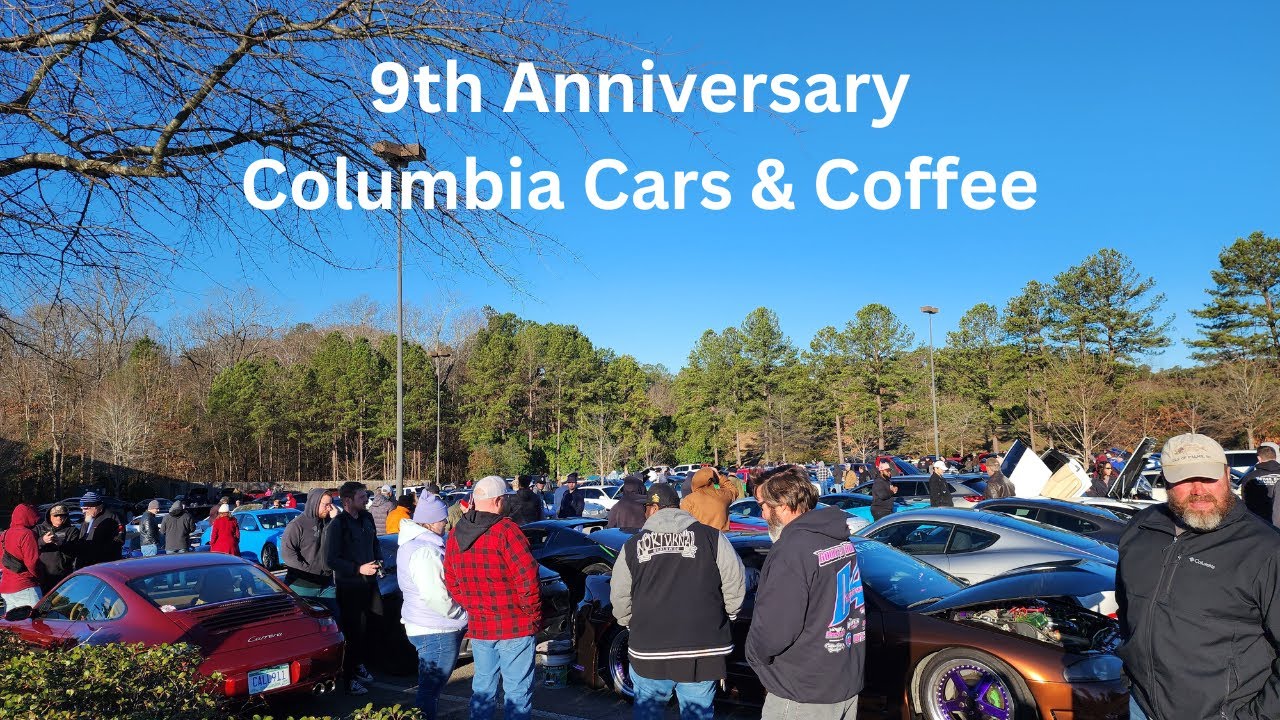 9th Anniversary Columbia Cars & Coffee - January 2023 35 Degrees! (Over ...