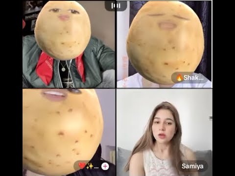 Yoman Baby Samiya Hijab Shakeel Meher | Patato Gifting Funny Video | Tiktok Live