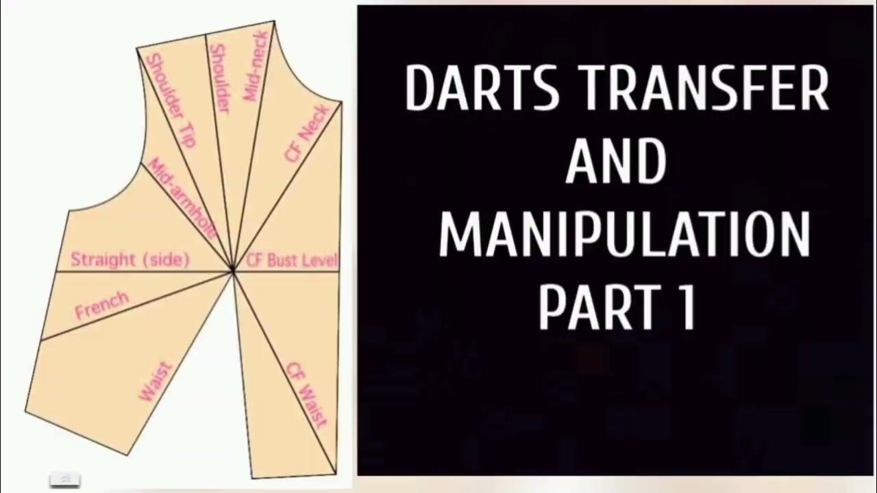 DART MANIPULATION/TRANSFER/TYPES OF DART /NATALIE BRAY #dartmanipulation #nataliebary#bodice ...