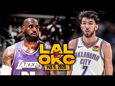 Los Angeles Lakers vs Oklahoma City Thunder Full Game Highlights | Feb 9, 2026 | FreeDawkins