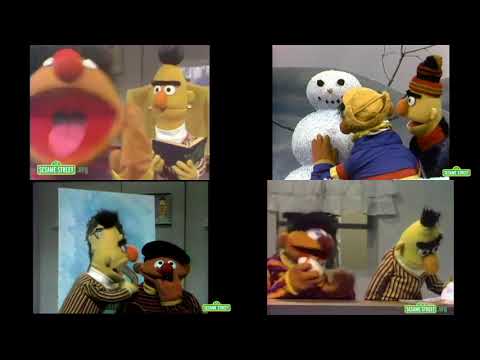 Sesame Street - Ernie and Bert Sparta Remix Quadparison