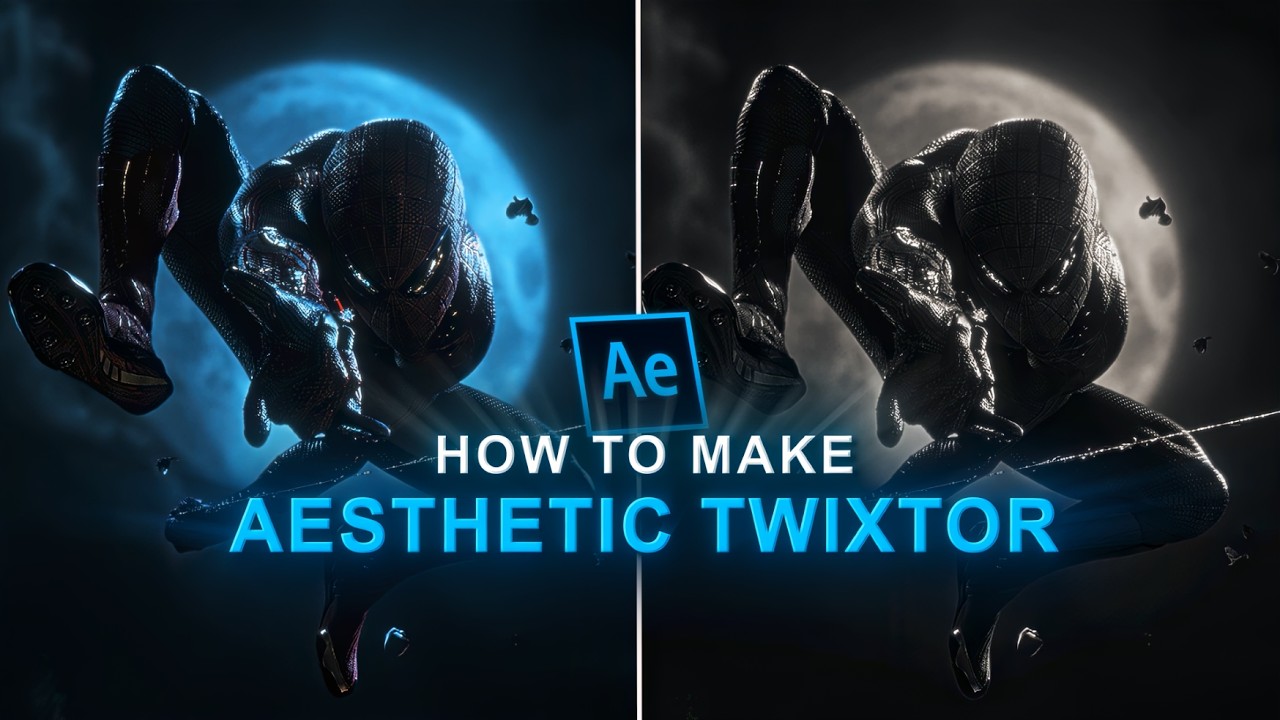 aesthetic twixtor method tutorial after effects - YouTube