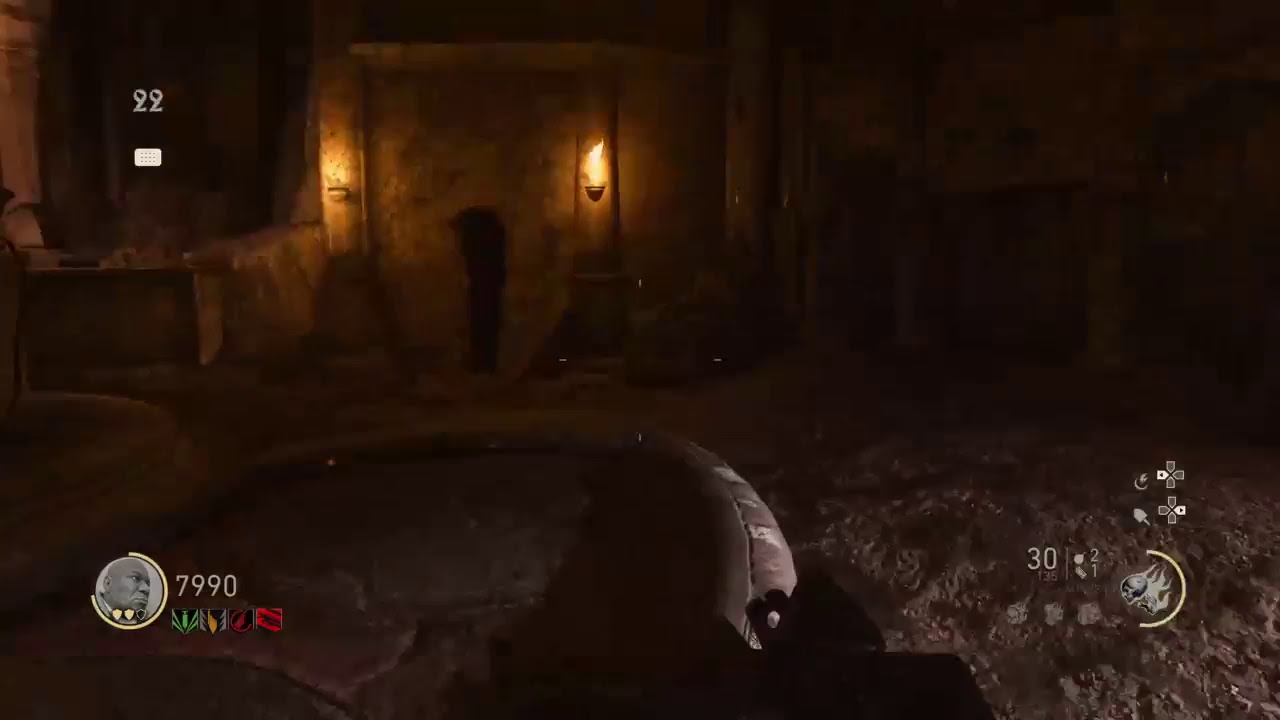 Playing Call Of Duty WWII Zombies Playing As Jefferson Character - YouTube