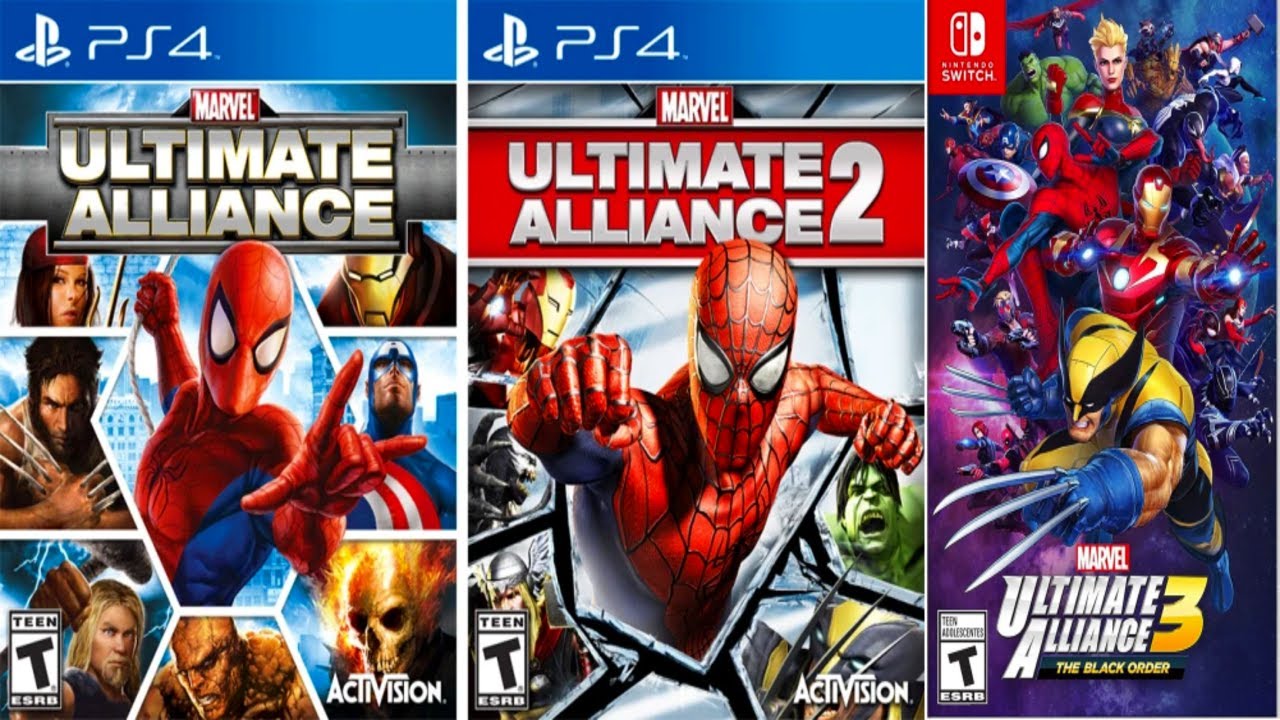 Marvel Ultimate Alliance Saga (2006-2019) 4K Movie All Cutscenes - YouTube