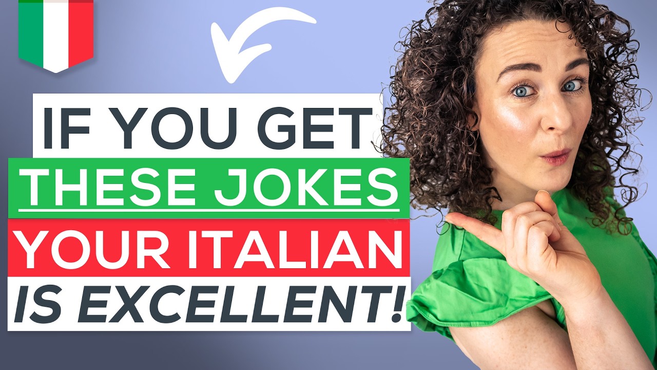 If you LAUGH, then you're FLUENT in Italian - 15 Italian Jokes (FREE ...