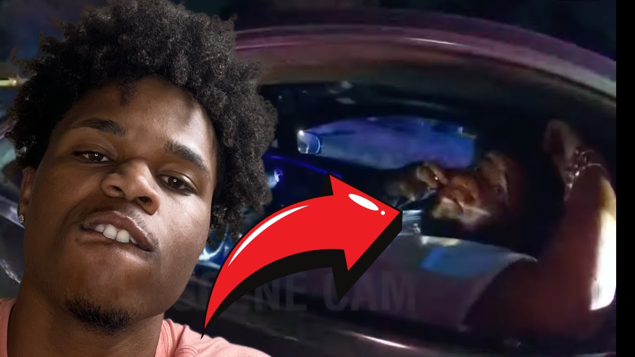 ROD WAVE GETS PULLED OVER IN HIS CITY - YouTube