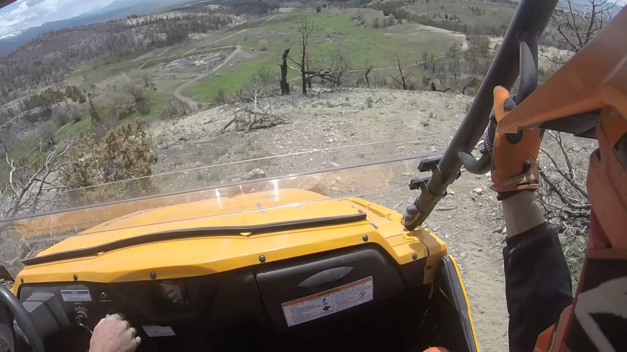 Hill climb in teryx4 at Terra UT - YouTube