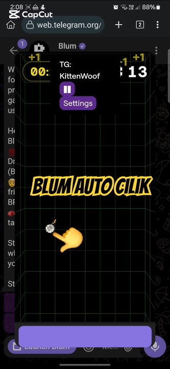 Blum auto clicker free || Update Blum farming script: anti-detect, # ...