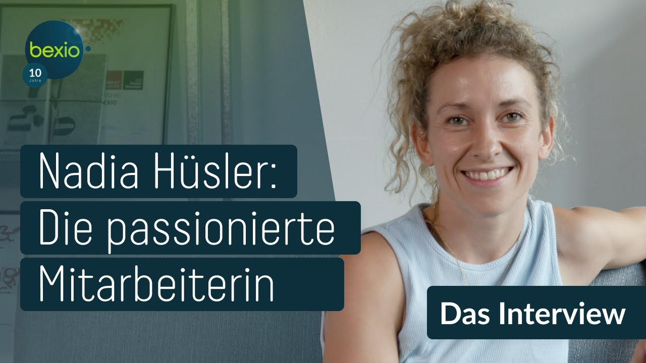 Nadia Hüsler | 10 Jahre bexio - YouTube
