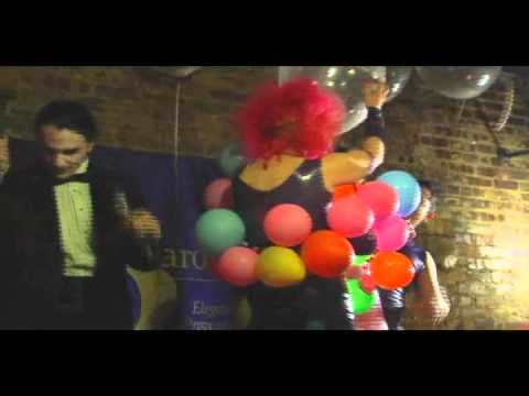 Balloon Static Hair Styling - YouTube