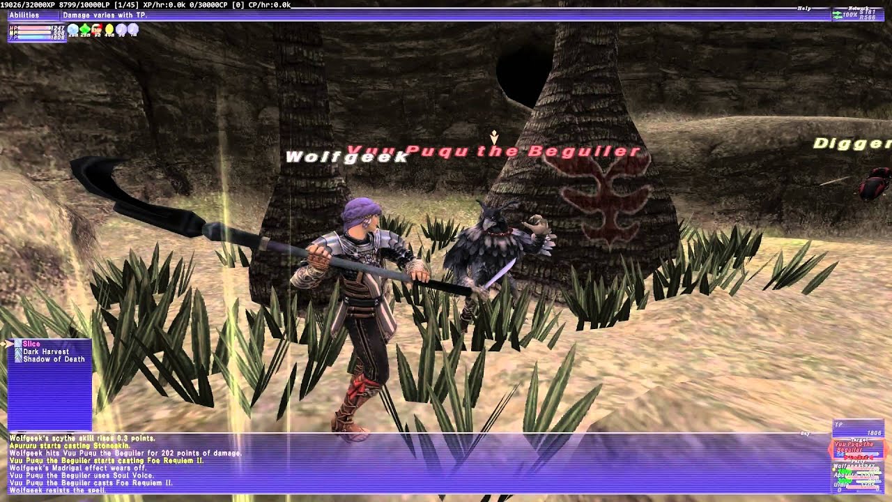 FFXI NM Vuu Puqu the Beguiler - YouTube