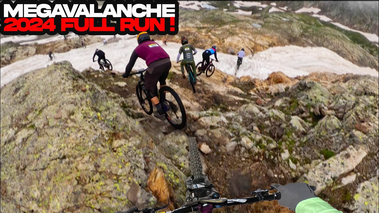 MEGAVALANCHE - MASS START DOWNHILL MADNESS! - YouTube