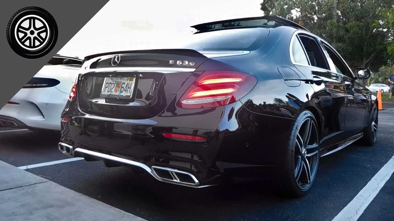 Mercedes-AMG C63 VS E63 Sound Battle - AUTO ARCHIVES - YouTube