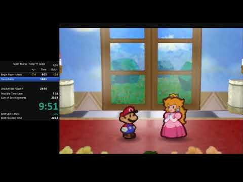 Paper Mario Any% (Stop 'n' Swop with Ocarina of Time) with Arbitrary ...