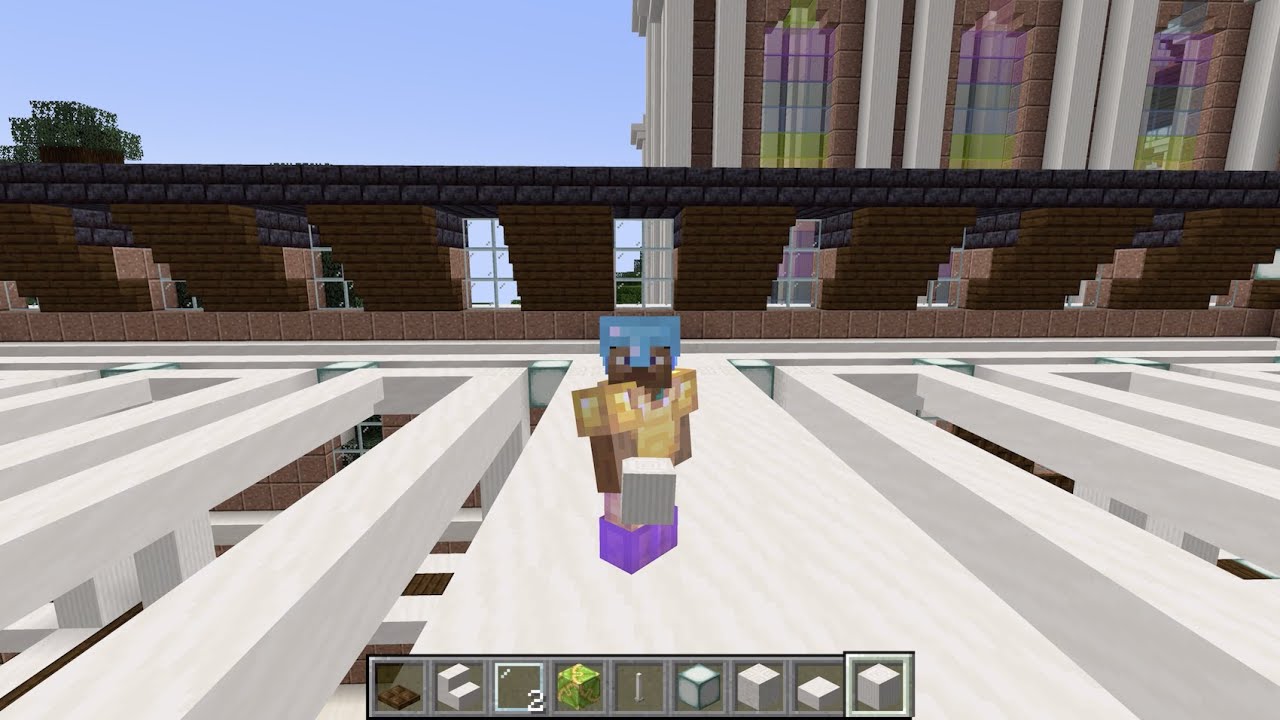 1 Laying a Glazed Terracotta Floor in Minecraft - YouTube