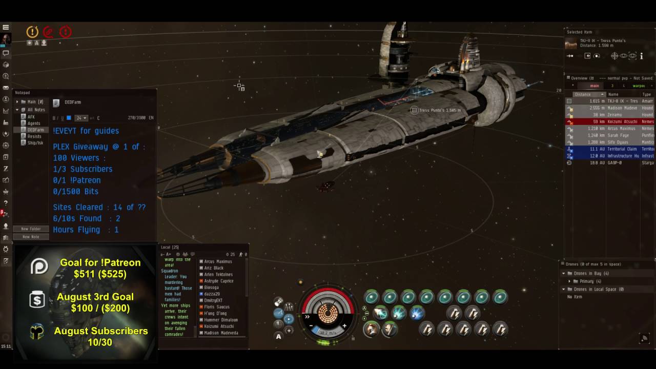 Losing 1st Machariel o7 - Null Sec PVP - EVE Online - Antics - YouTube