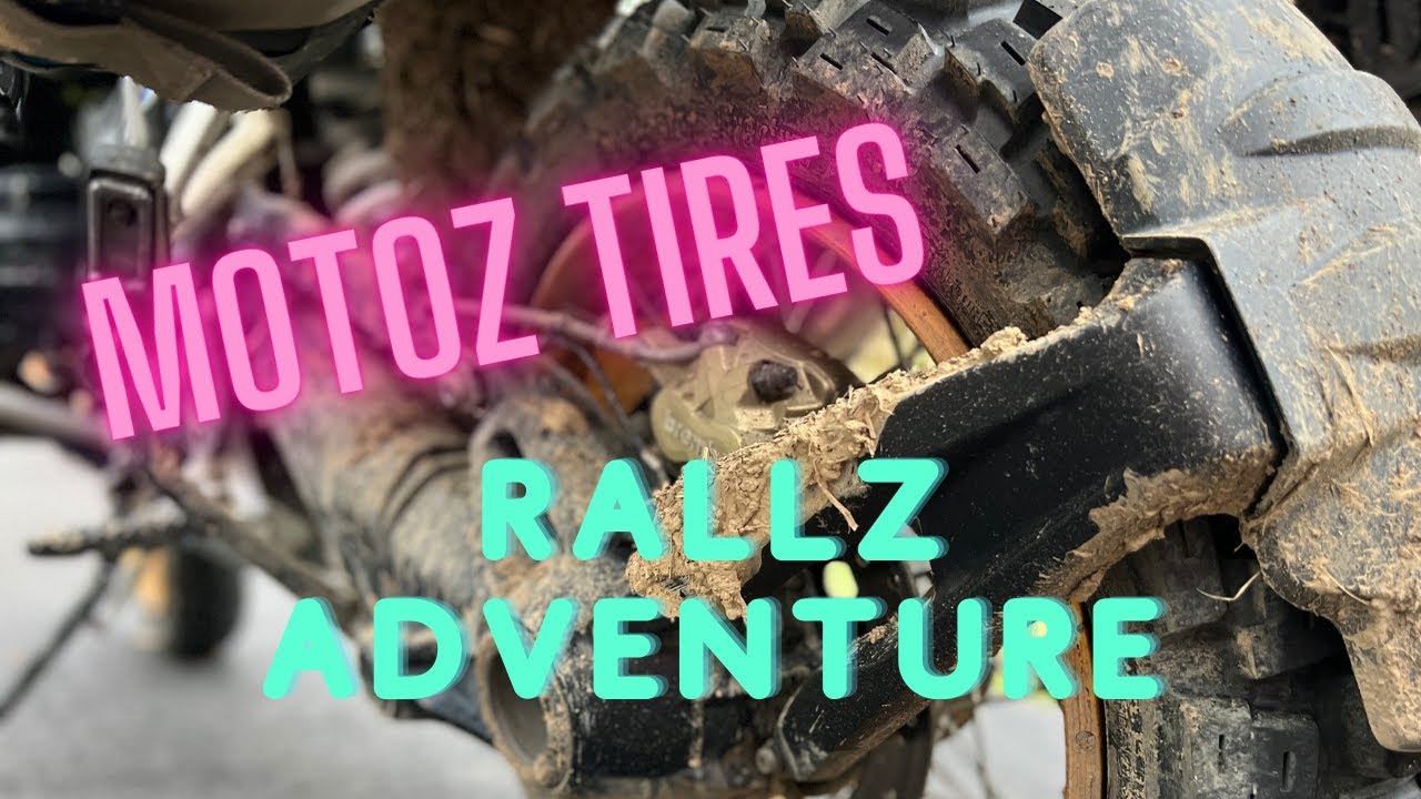 Motoz Tires RALLZ and Adventure on 1250 GSA - YouTube